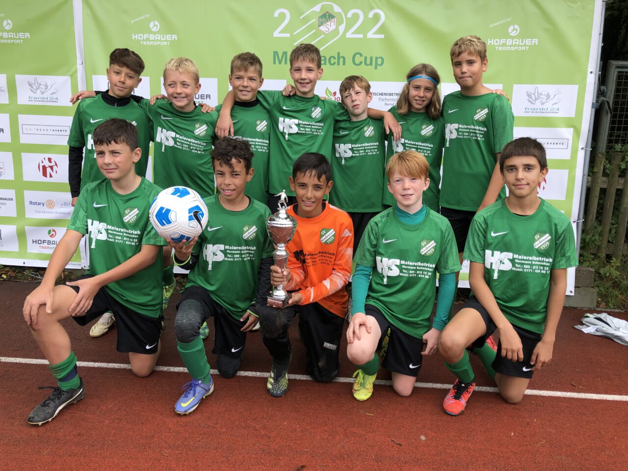 Erfolgreiche Saisonvorbereitung unserer neuen U12-1